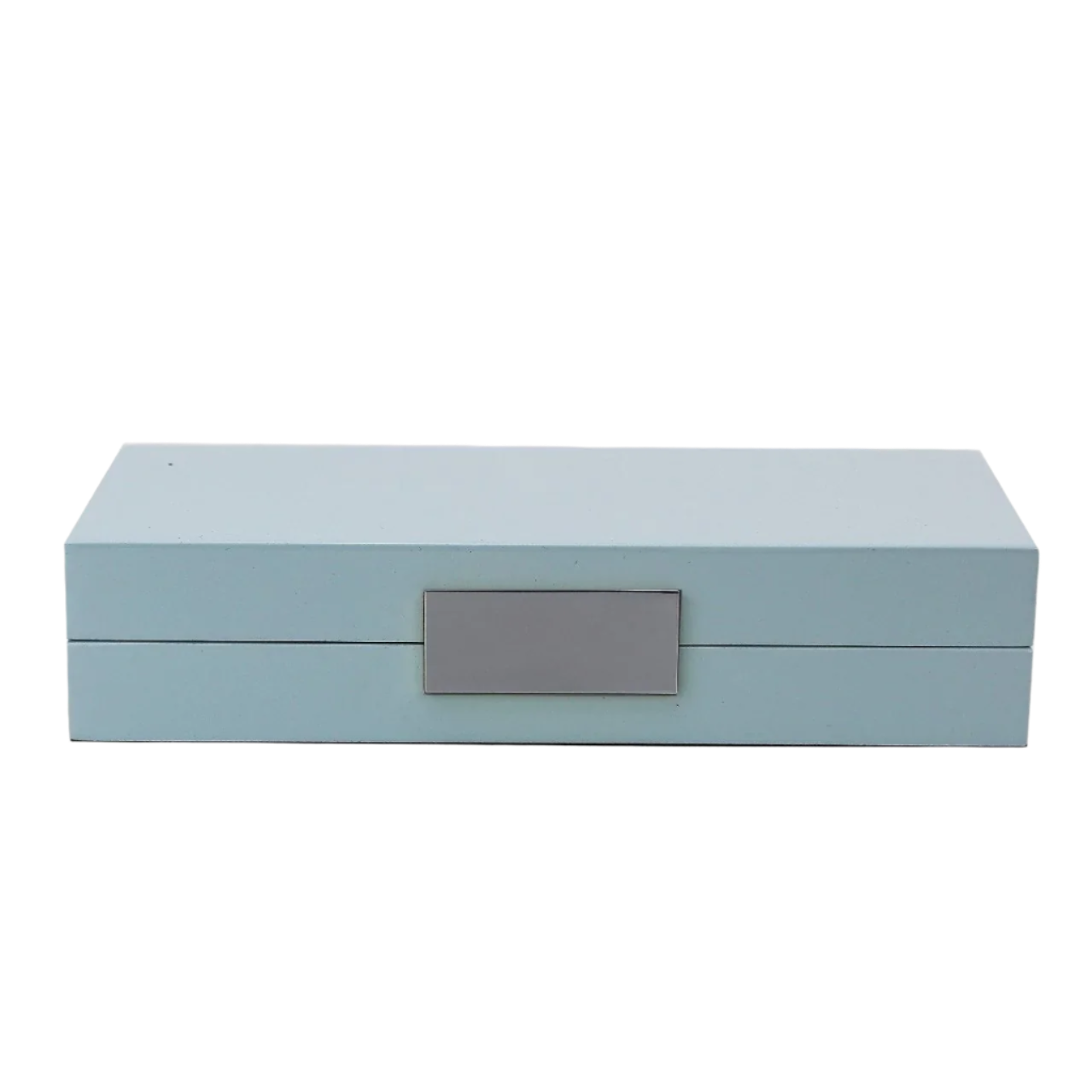 Powder Blue Box With Silver